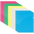 Poly Project Pockets, 50 Pack, Plastic File Jacket Sleeves for Letter ...