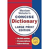 Amazon.com: Webster's New Explorer Large Print Dictionary, Third ...