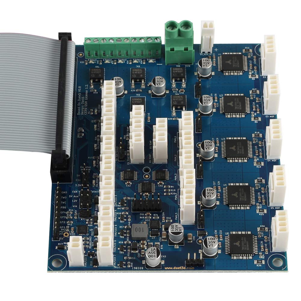Cloned Duex5 DueX Expansion Board with TMC2660 Support for Thermocouple ...