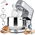 Amazon.com: KUCCU Stand Mixer, 8.5 Qt 660W, 6-Speed Tilt-Head Food ...