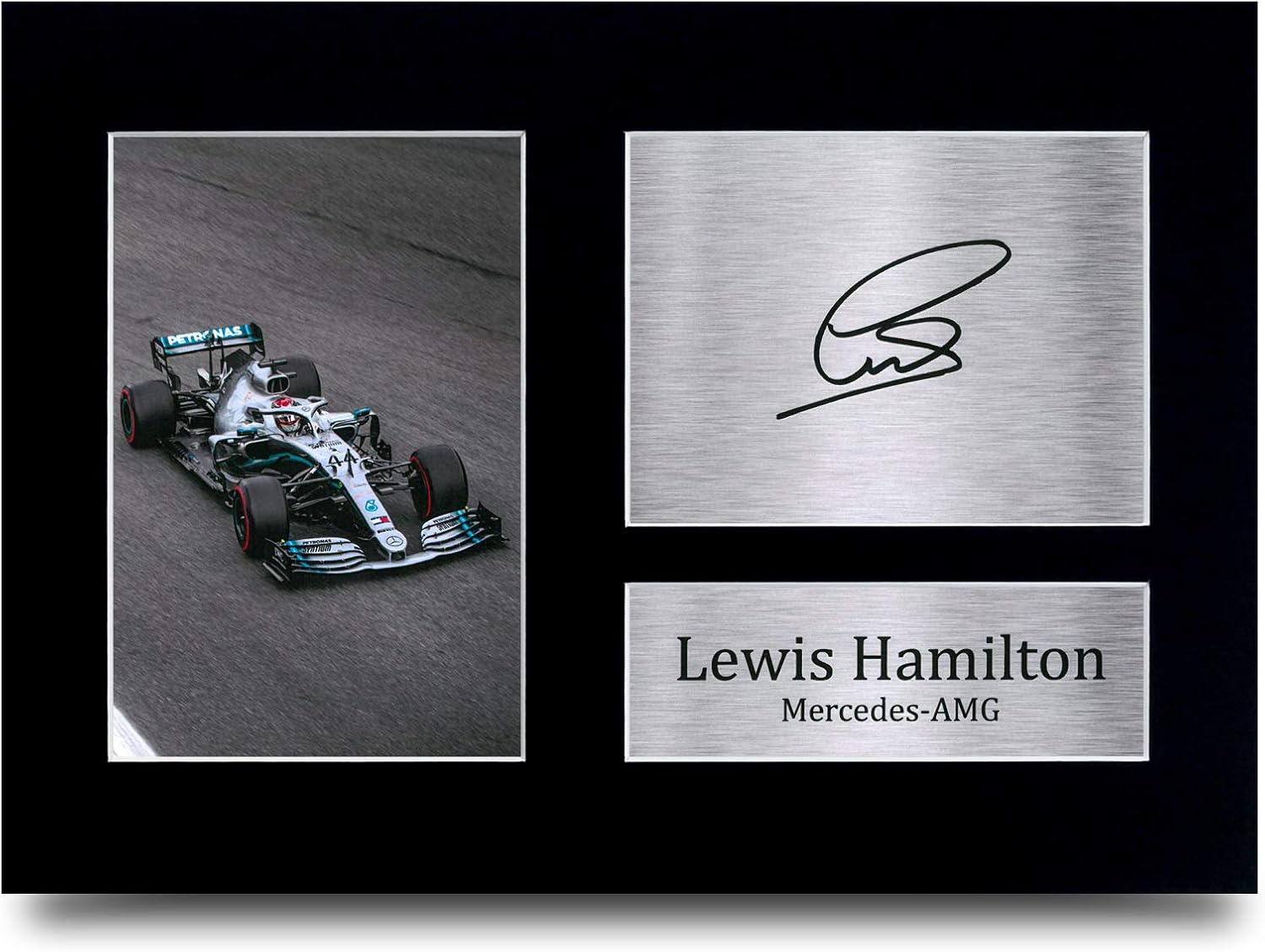 HWC Trading Lewis Hamilton Signed A4 Printed Autograph Mercedes F1 ...