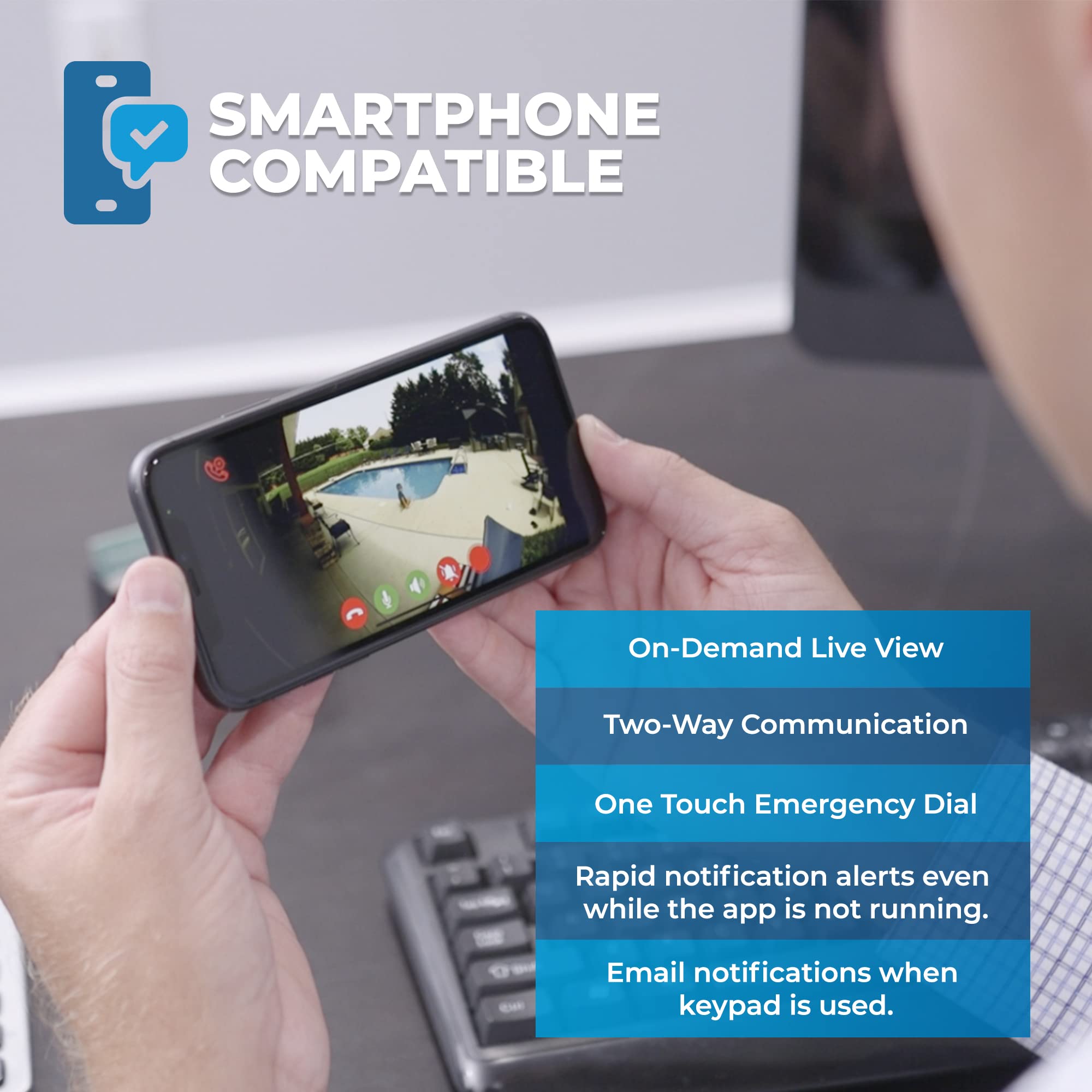 Mua SwamCam Pool Alarm Camera - ASTM F2208 Certified - Wifi + App ...