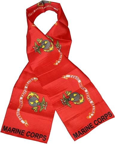 Amazon.com: Marines - 8" x 60" Lightweight Polyester Scarf: Clothing