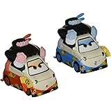 Amazon.com: Disney/Pixar Cars Yokoza and Chisaki Diecast Vehicle, 2 ...