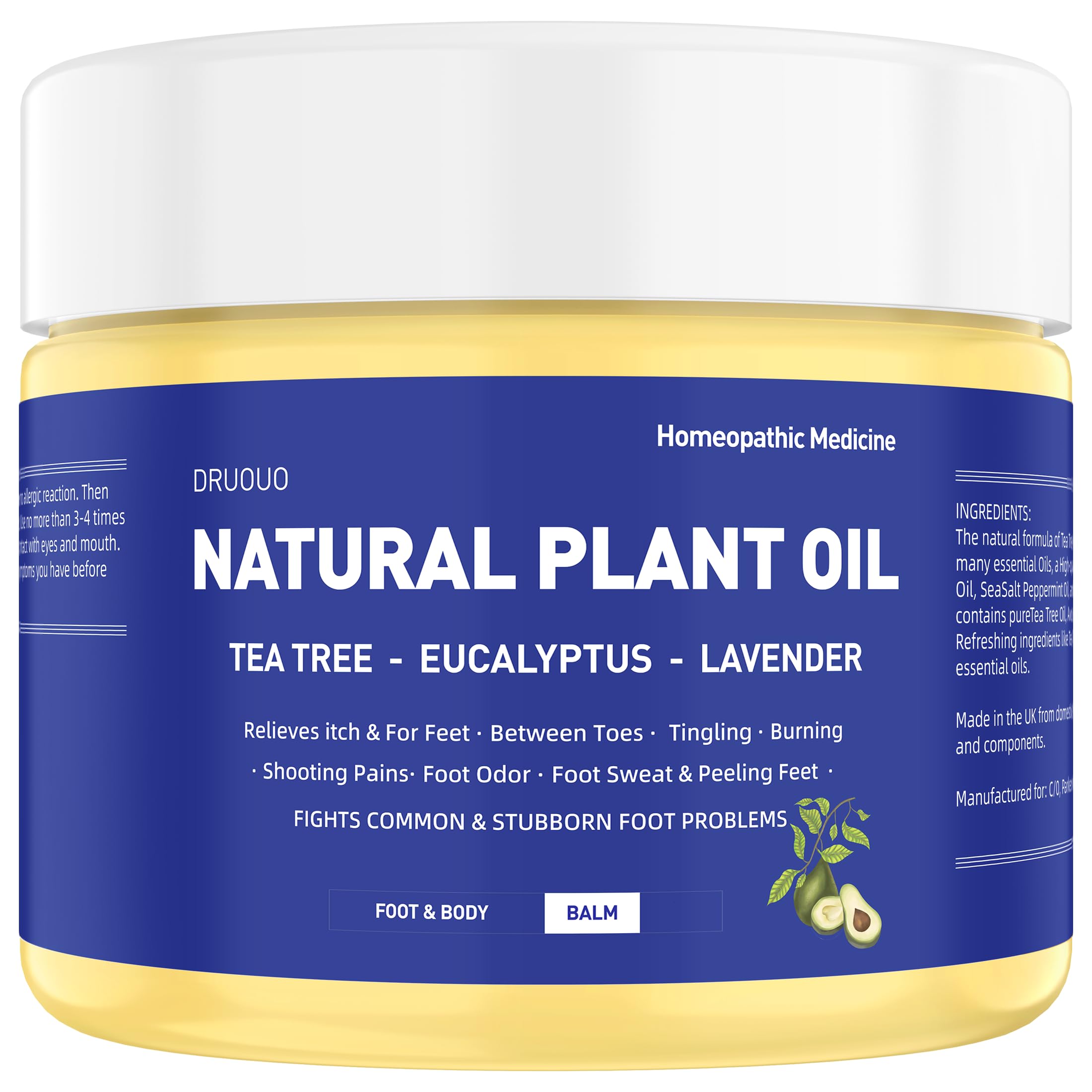 Mua Tea Tree Oil Balm, Foot Itch Relief Cream, Armpit Rash, Athlete's ...