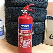 Powder Fire Extinguisher - 2KG ABC Dry Powder Extinguisher FireShield ...