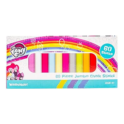 Buy My Little Pony Jumbo Box of Sidewalk Chalk 60 Pc Online at Lowest ...