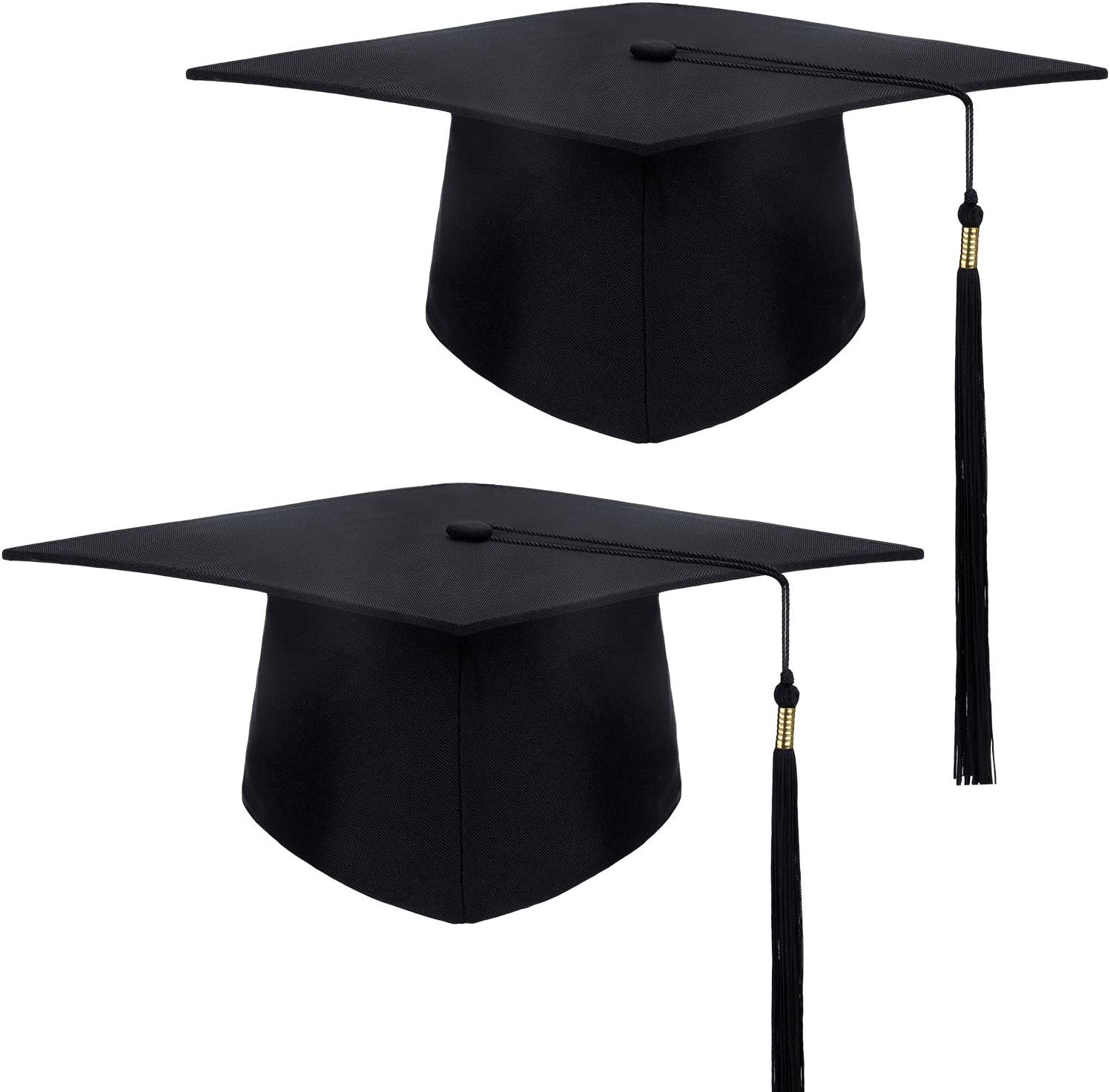 SATINIOR 2 Stück Unisex Graduierung Mütze Erwachsener Abschluss Hut mit ...