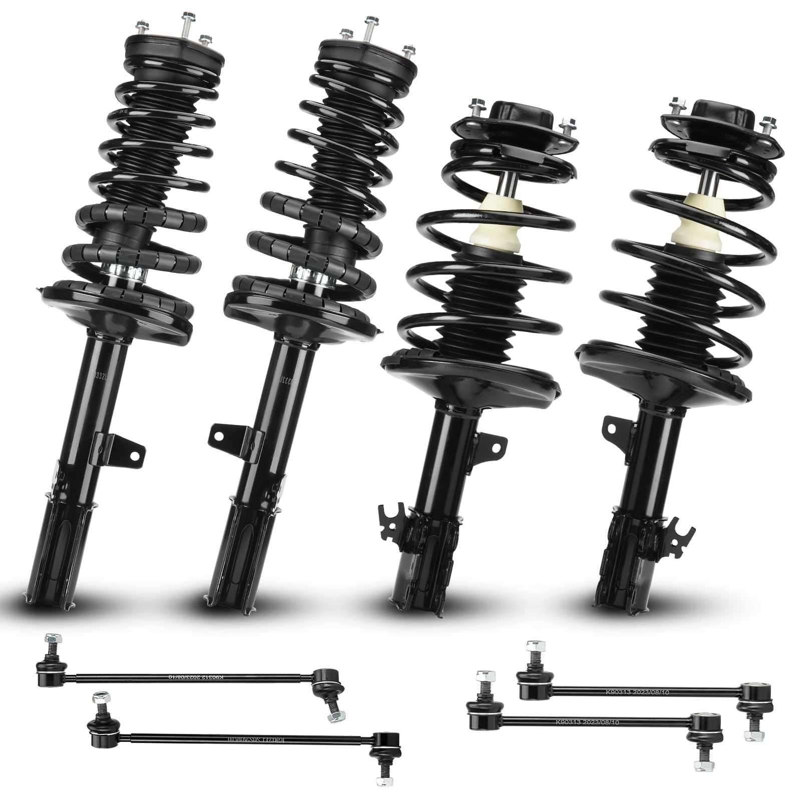 Front+Rear Struts Shock Absorber Sway Bar Links Kit Fit for Lexus ES300 ...