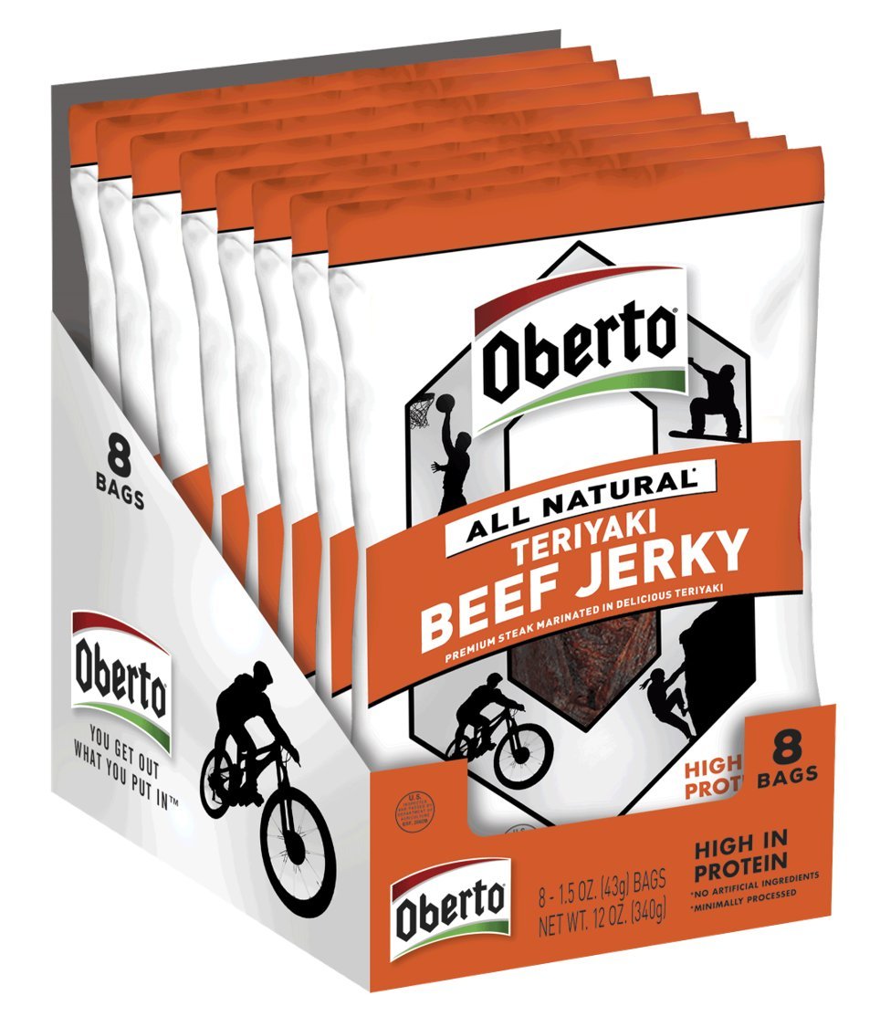 Amazon.com: Oberto All Natural Beef Jerky, Original, 1.5 oz, 12 ct