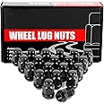 Amazon.com: EZISOE 1/2 x 20 Lug Nuts, 20PCS Wheel Lug Nuts Set Closed Bulge Acorn Spline 1.4 ...