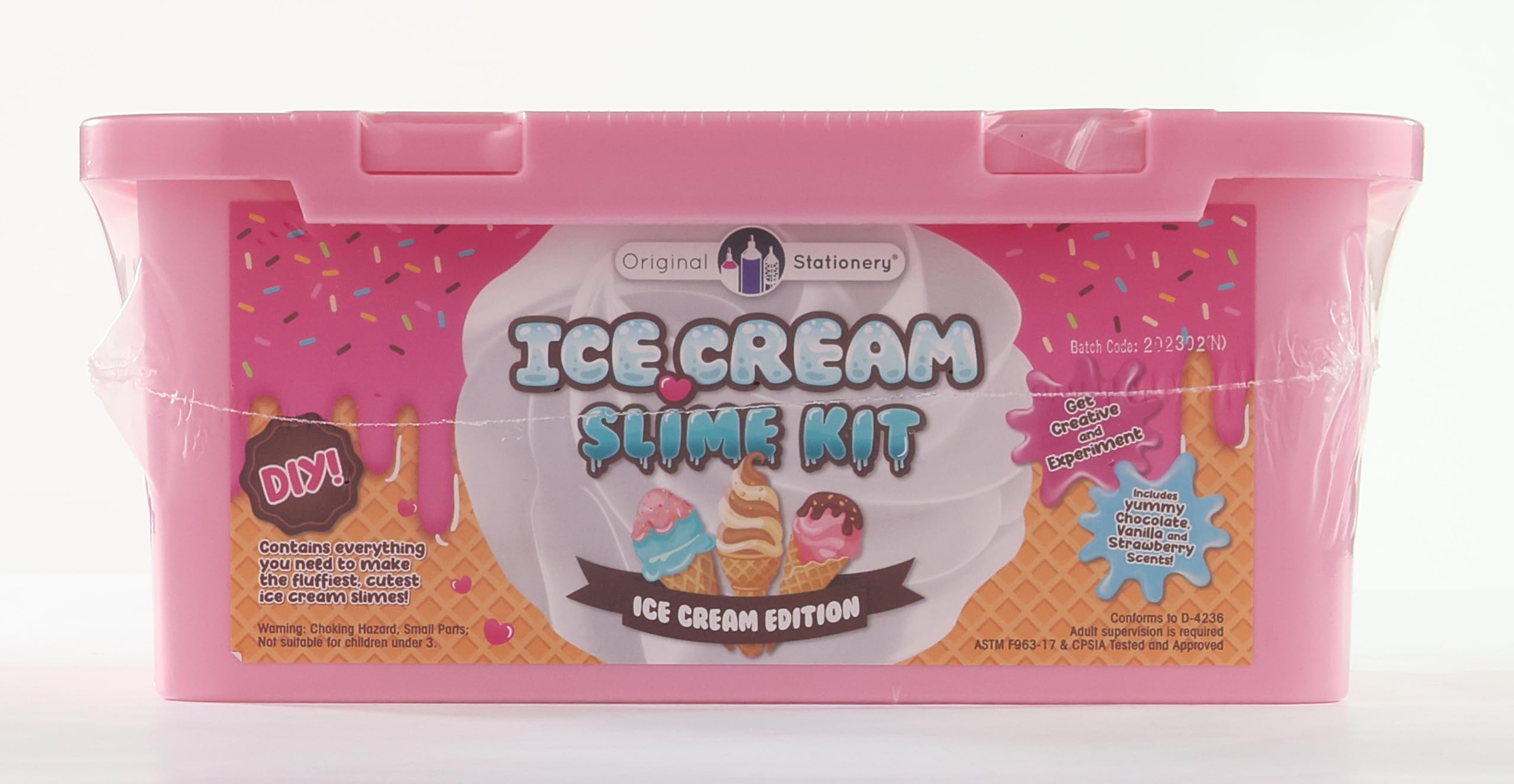 Mua Original Stationery Ice Cream Slime Kit for Girls, Amazing Ice ...