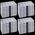 Amazon.com: KINJOEK 32 Pack 15 Grids Plastic Bead Organizer Containers ...