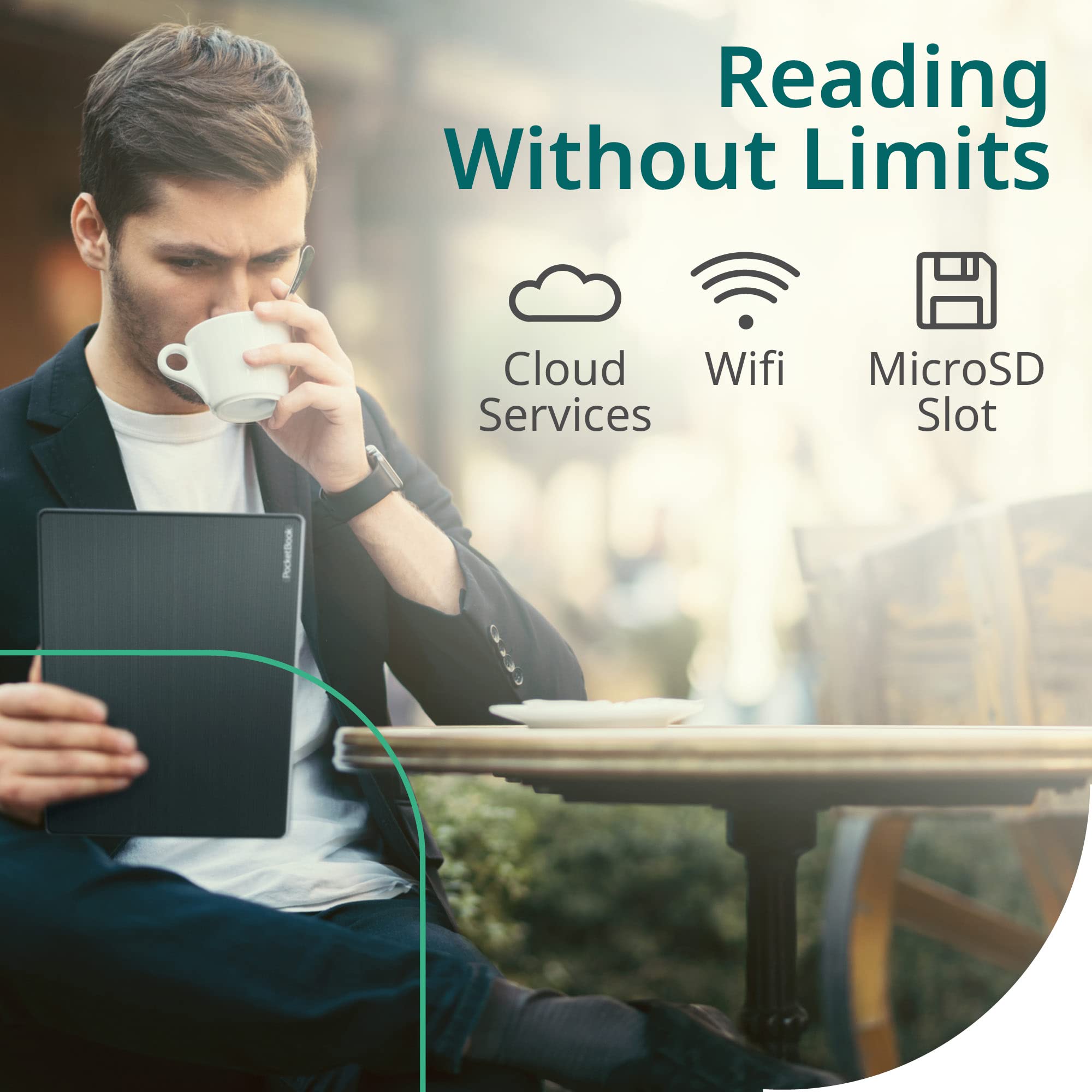 Mua PocketBook InkPad Lite | E-Book Reader with Large E-Ink Screen 9.7 ...