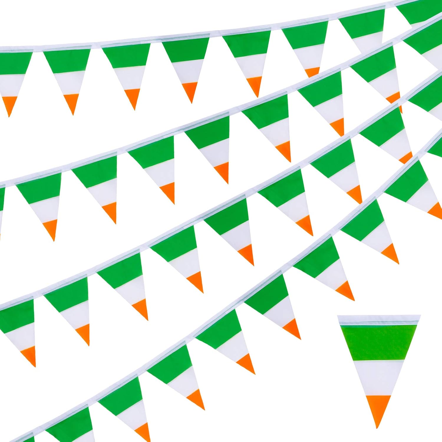 Whaline Ireland Flags Irish String Flag Banner Irish Pennant Banner ...