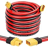 Amazon.com: MOOKEERF XT60 Extension Cable 10AWG 40FT XT60 to XT60 Cable with Male to Female ...