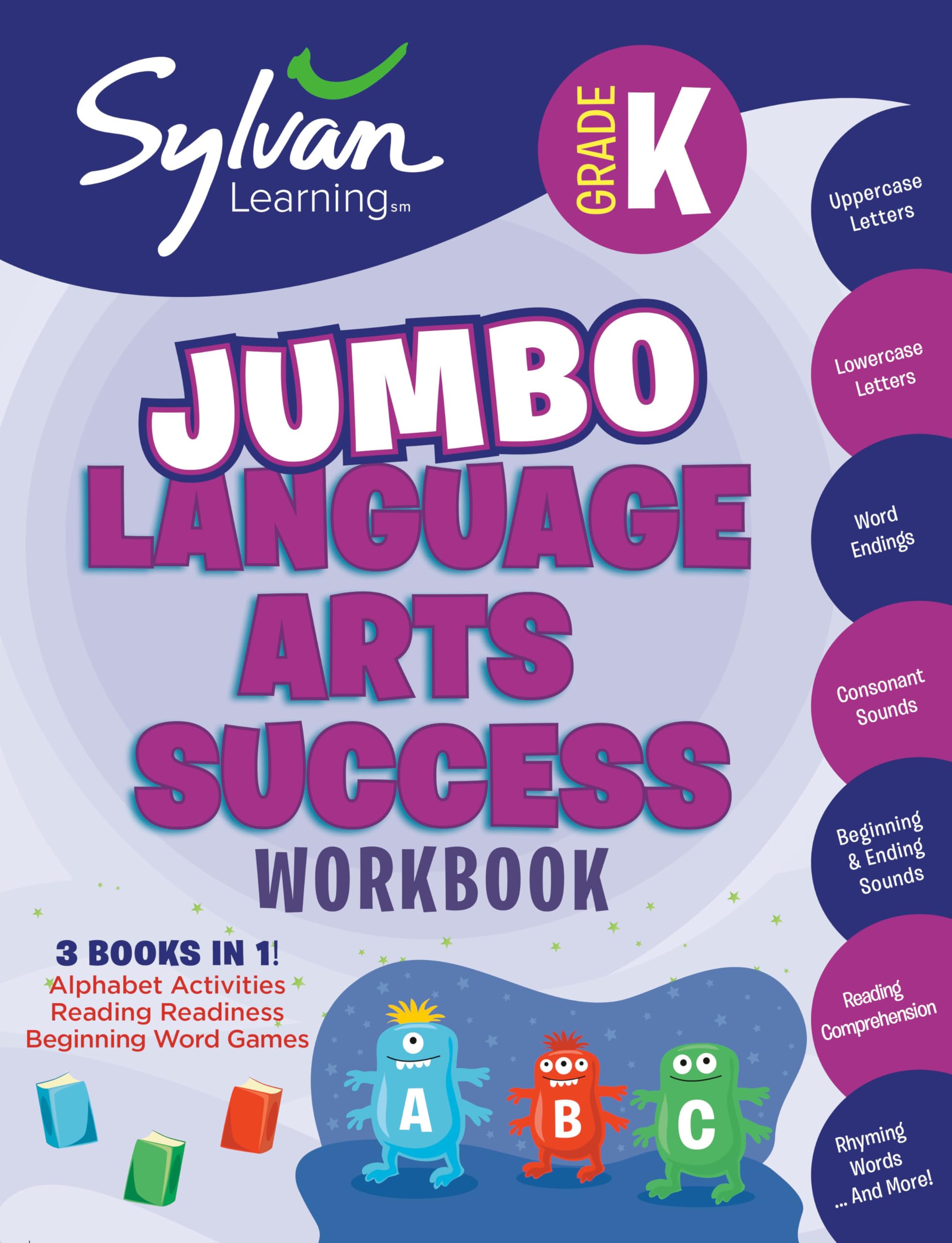 Mua Kindergarten Jumbo Language Arts Success Workbook: 3 Books in 1 ...