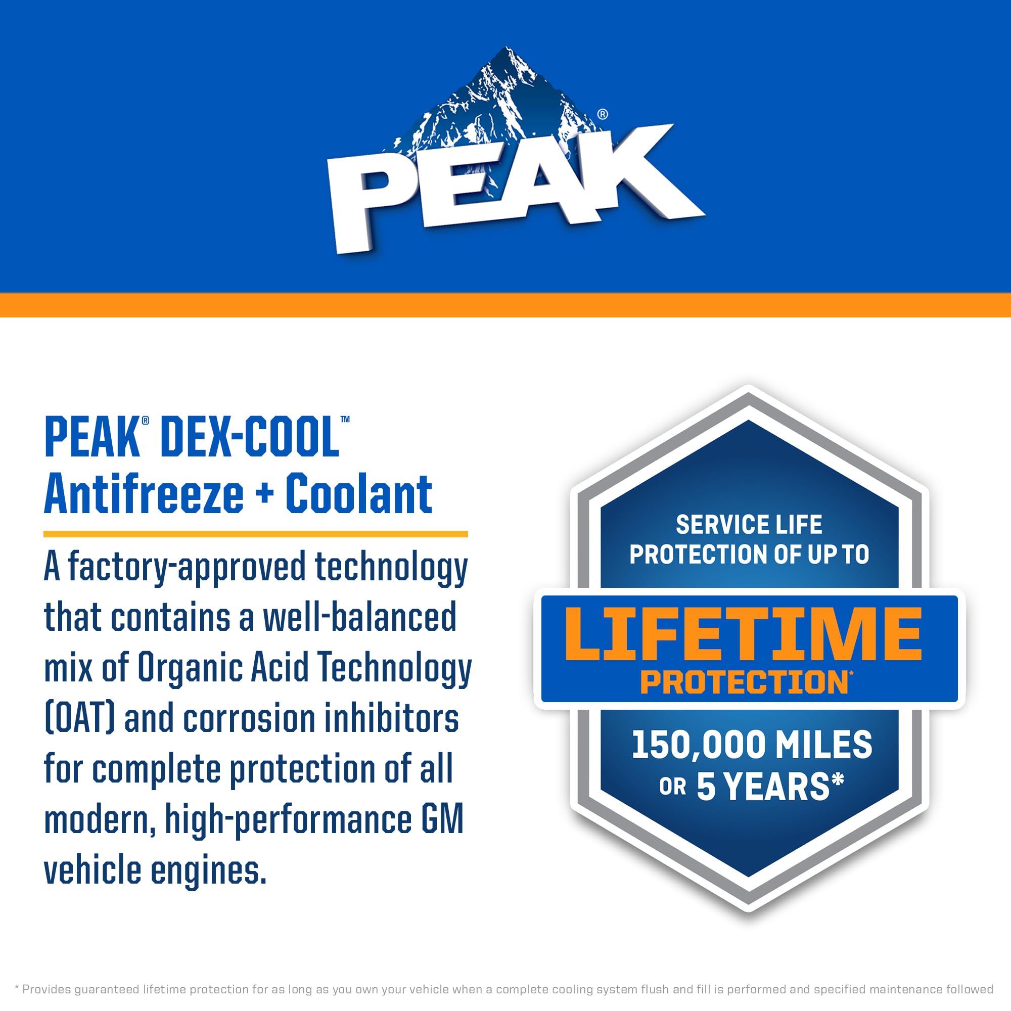 Mua PEAK DEX-Cool® Antifreeze + Coolant, Premium Engine Coolant with ...