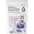 Amazon.com: Perfect Patchwork Template-Set A - 3 Basic Square Set 7/Pkg