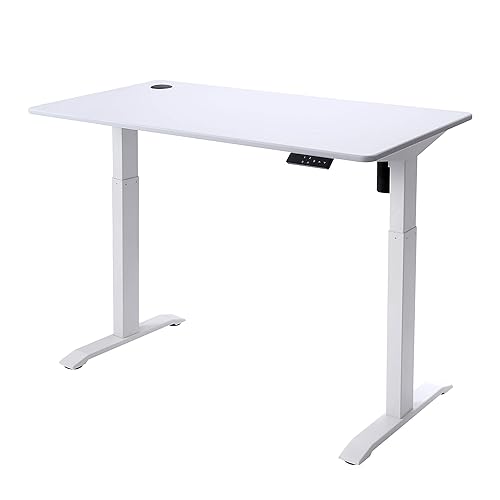 UNICOO Electric Height Adjustable Standing Desk, Electric Standing ...