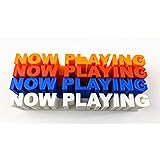 Amazon.com: Noahrk Now Playing Vinyl Record Stand Wall Holder - Now ...