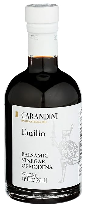 Amazon.com : Carandini, Vinegar Balsamic Of Modena Emilio, 8.45 Fl Oz ...