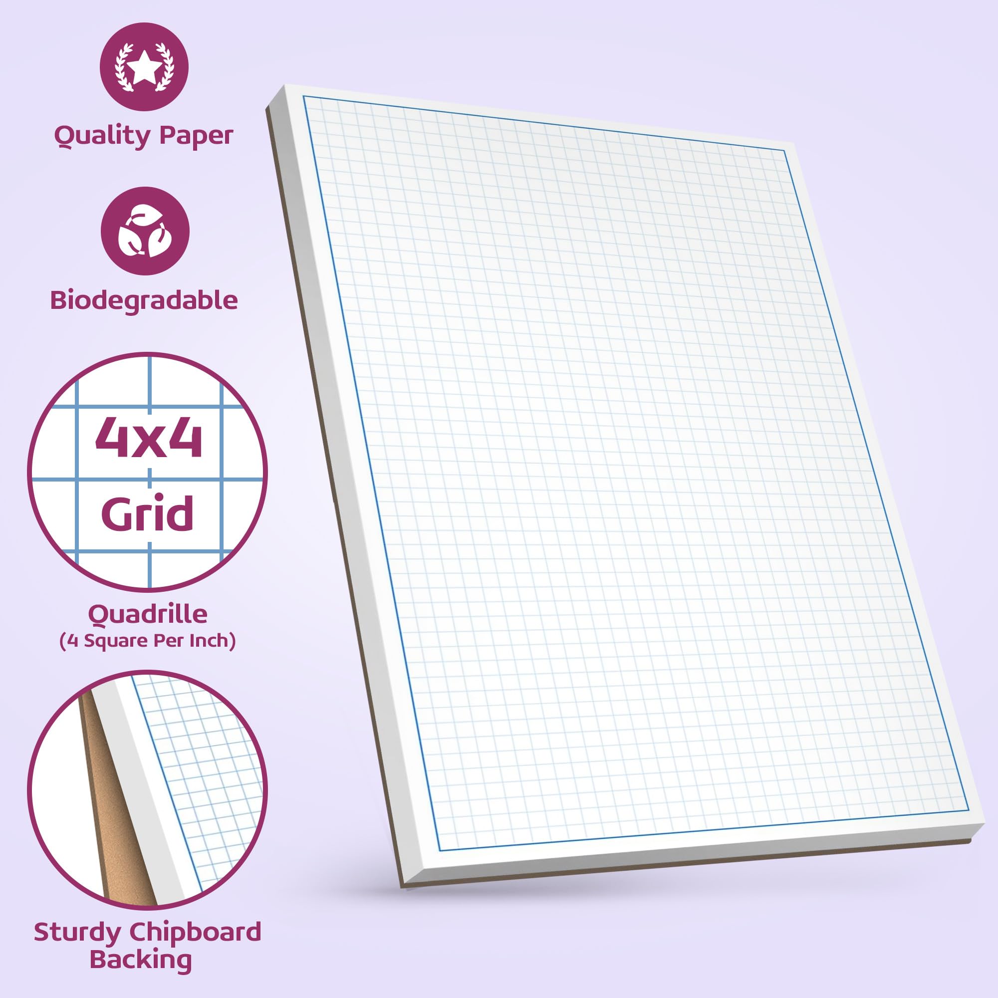 Mua Graph Paper Pad for Blueprint Drawings, Drafting, Engineering ...