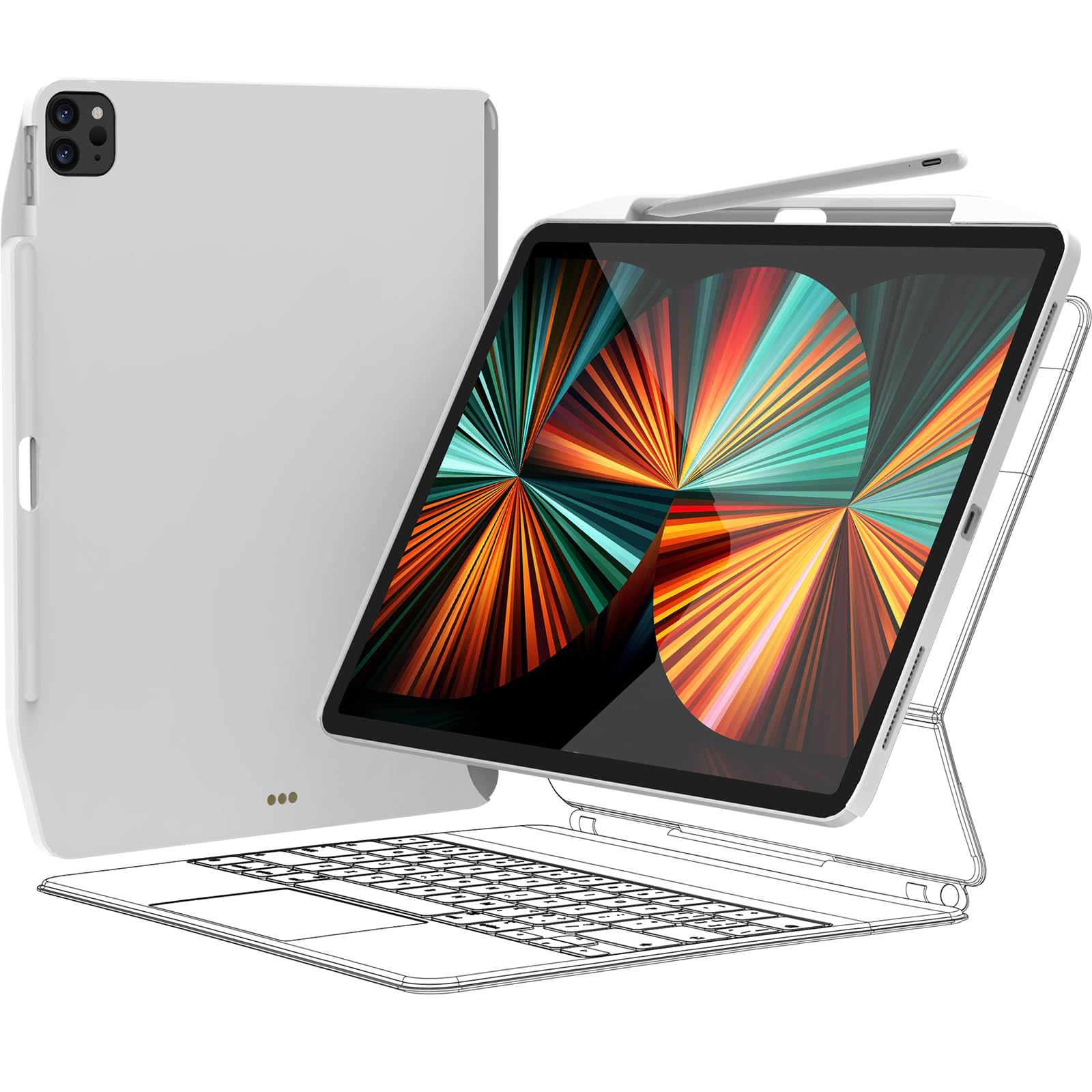 Mua SWITCHEASY CoverBuddy iPad Pro 2020 & 2018 Case Compatible with ...