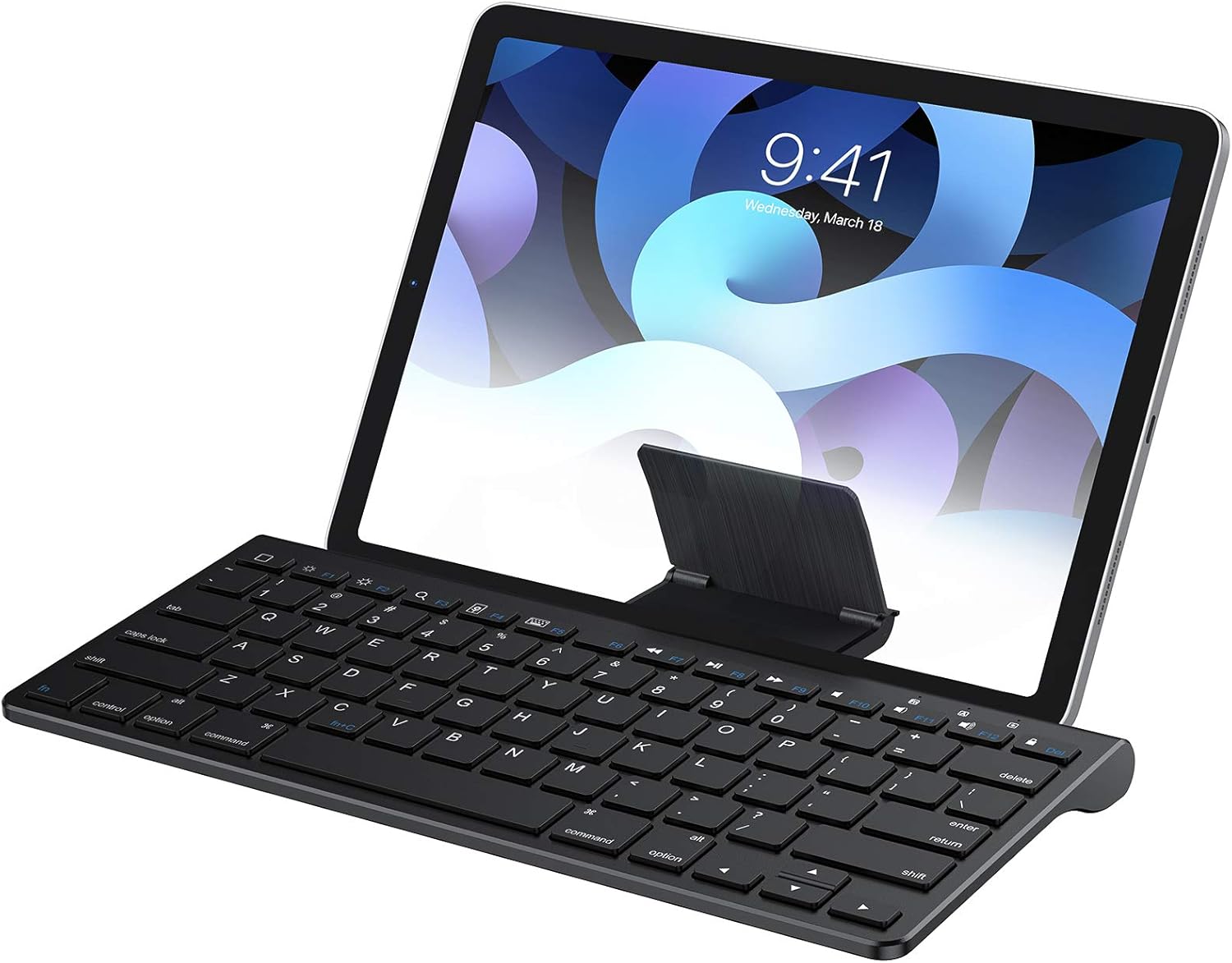 OMOTON Ultra-Slim Wireless Bluetooth Keyboard Compatible with All iPad ...