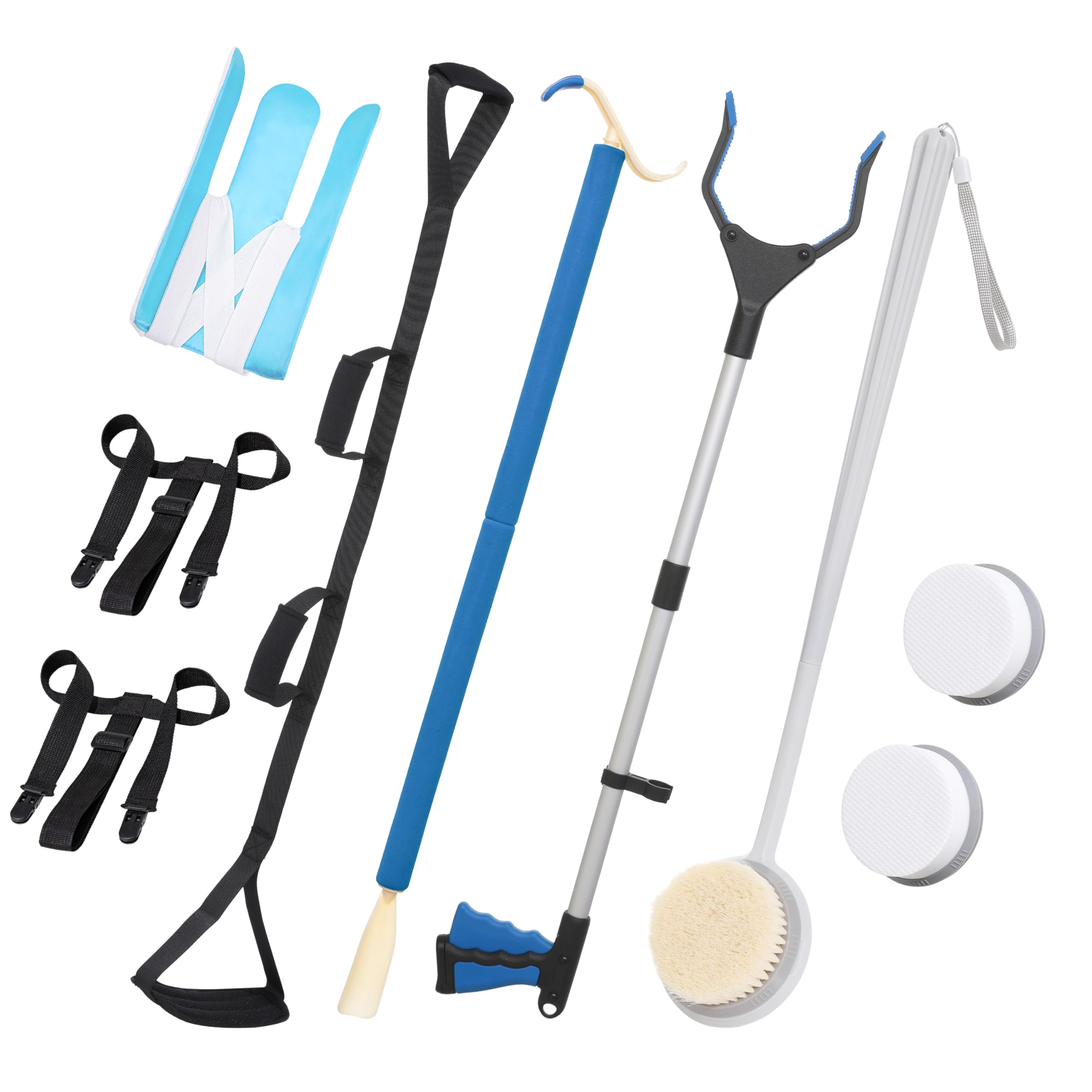 Fanwer 6-Piece Hip Kit for Seniors Total Hip Replacement - Leg Lifter ...