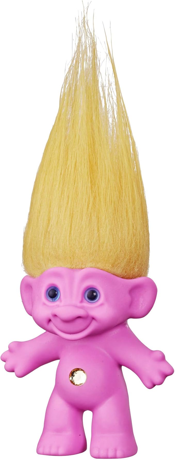 Hasbro DreamWorks Trolls Classic Good Luck Troll, Pink, 60th ...