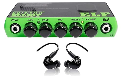 Trace Elliot ELF 200w Ultra Compact Bass Amplifier Amp Bundle with ...