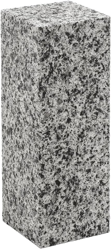 Dehner decal column Serizzo, metal, grey, 60 x 18 x 18 cm – BigaMart