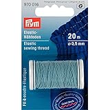 Prym Elastic Sewing Thread 0.5 mm Light Grey: Amazon.co.uk: Kitchen & Home