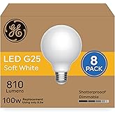 GE Ultra Bright LED Light Bulbs, 100 Watt Equivalent, Daylight Clear ...