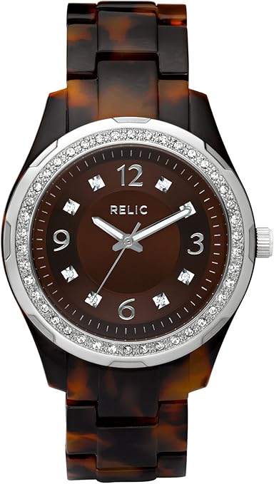 Amazon.com: Relic Starla Tortoise Watch: Watches