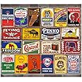 Amazon.com: Reproduction Vintage Tin Sign Bundle, Gas Oil Car Pinup ...