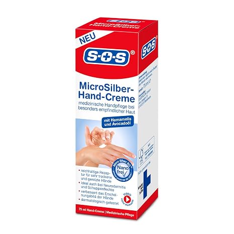 SOS MicroSilber Hand-Creme - medizinische Handpflege bei besonders ...