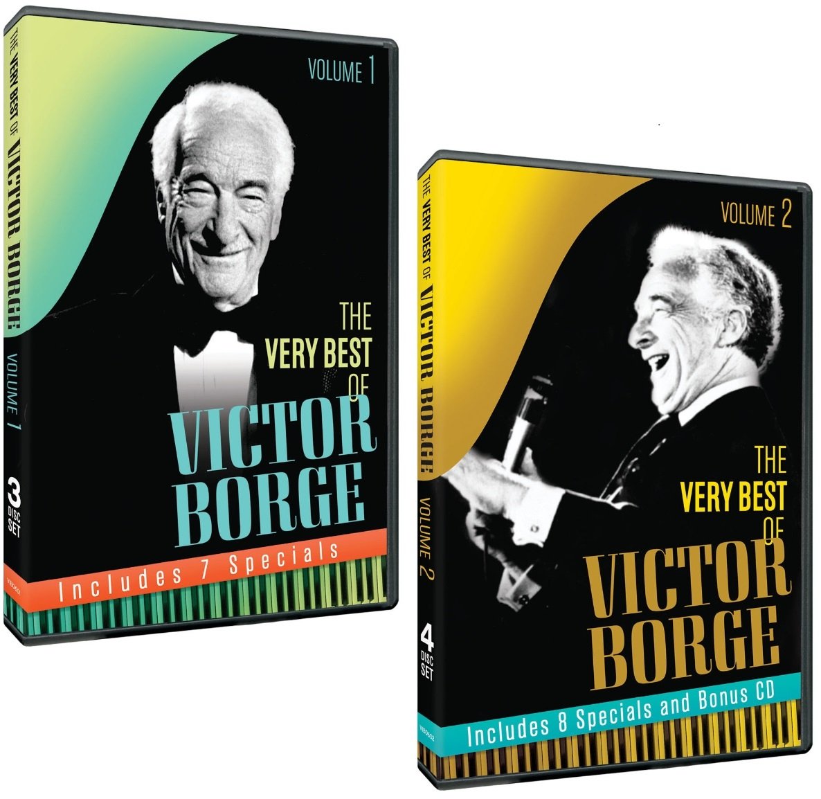 Amazon.com: The Very Best of Victor Borge: 6 DVDs + CD Collector Set ...