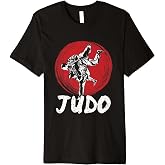 Amazon.com: Judo - Retro Judoka Japanese Martial Arts Fighter Judoist T ...