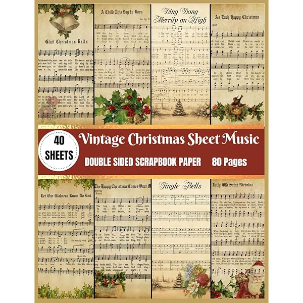 Vintage Christmas Sheet Music Jingle Bells First Edition Sheet Music