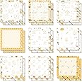 Amazon.com : 18 Pieces Bee Sticky Notes Adhesive Bee Memo Notes Self ...