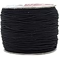 Amazon.com: Mandala Crafts 1mm Elastic Cord Stretchy String for ...