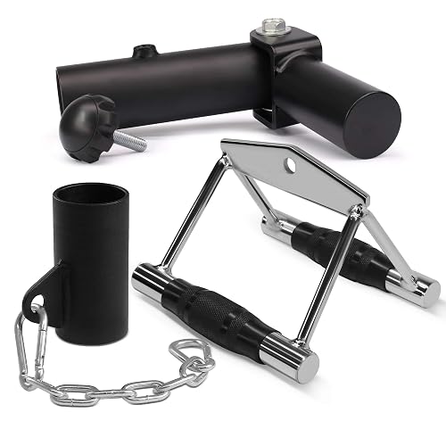 Yes4All T-Bar Row Plate Post Insert Landmine – Fit 2” Olympic Bars ...