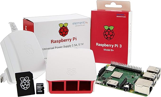 UCreate Raspberry Pi 3 Model B+ Desktop Starter Kit (16Gb) (White): Amazon.fr: Informatique