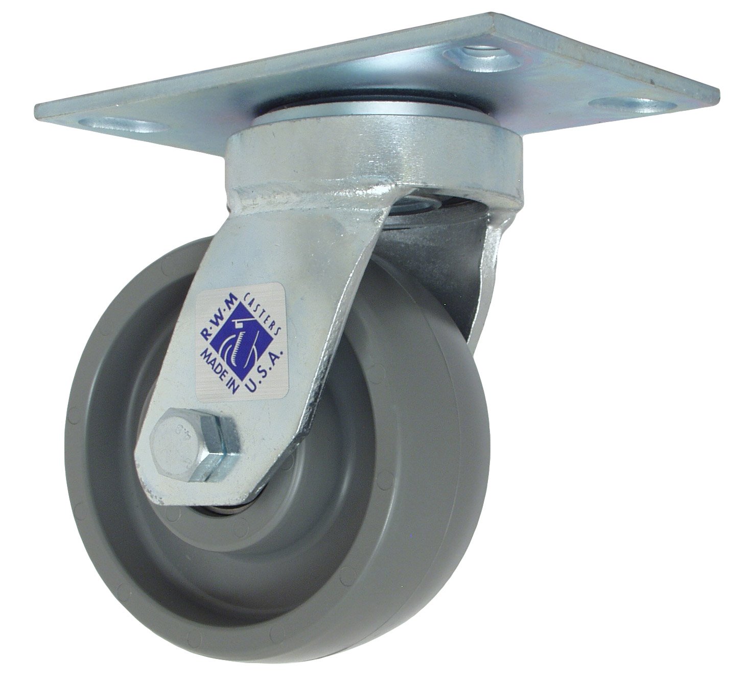 RWM Casters 48-GTB-0520-S-42ST- 48 Freedom Series 6-1/2" High, 5" GT ...