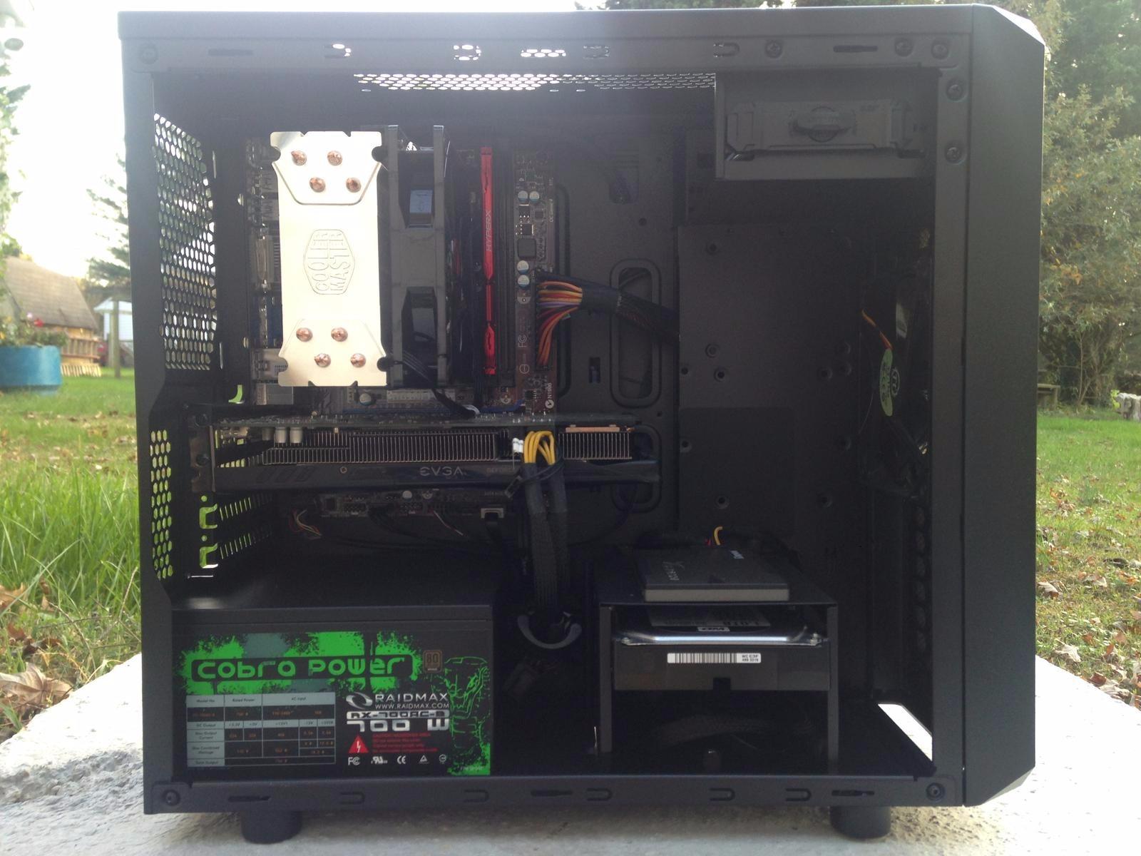 $12/mo - Finance Thermaltake S100 Tempered Glass Snow Edition Micro-ATX ...