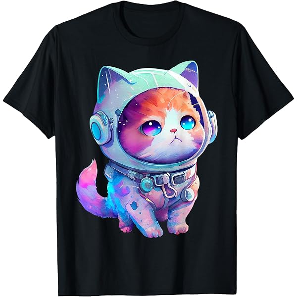 Space Cat Shirt Women