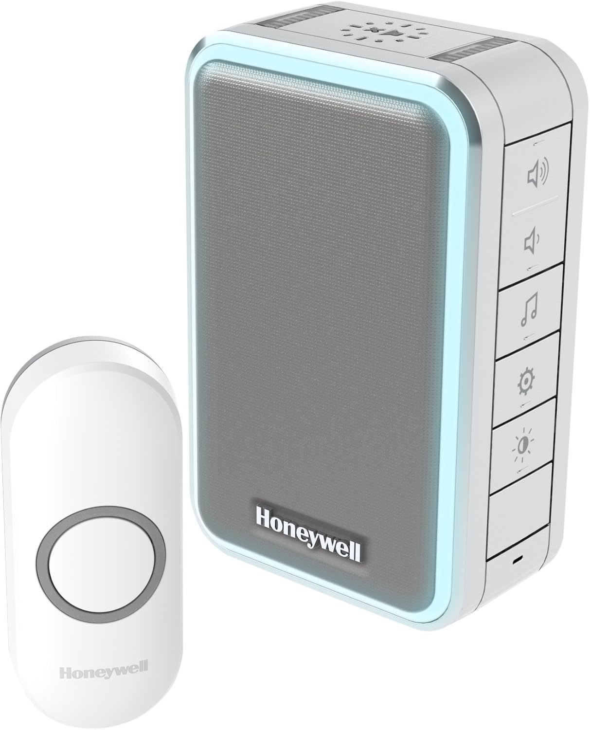 Honeywell Home DC315NG 1500 m 3 Series Silver LED Doorbell – Grey ...