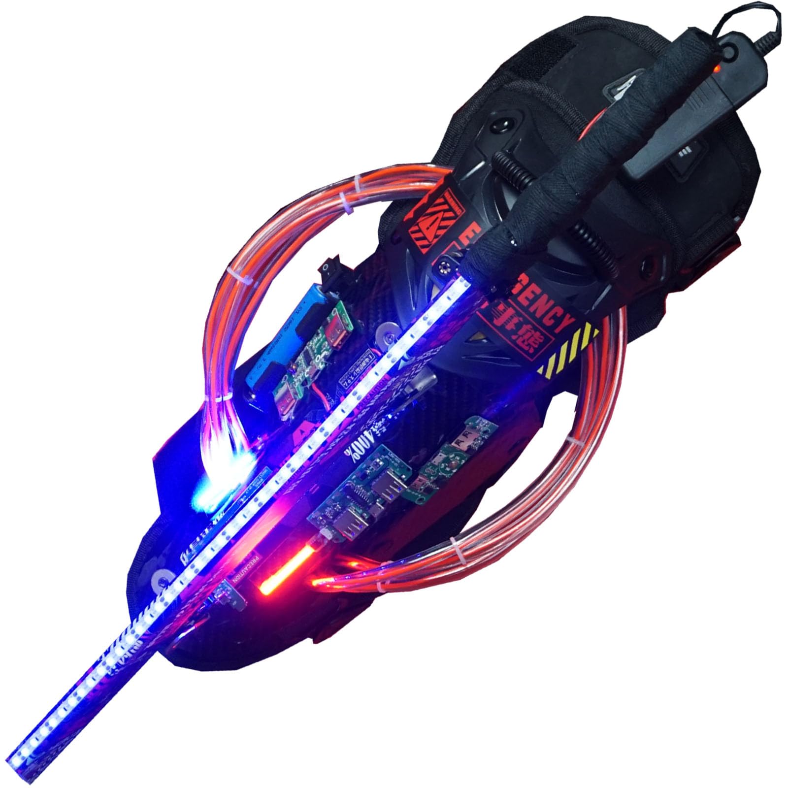 Cyberpunk arm, Cyberpunk Armor Futuristic Costume with LED Light, Cool ...